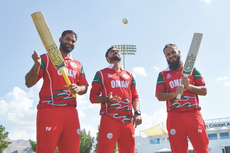 Represent Oman in international cricket! - Merge 104.8