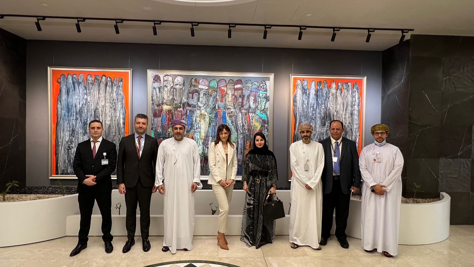 Three New Paintings by Local Artist Alia Al Farsi Displayed in Muscat ...